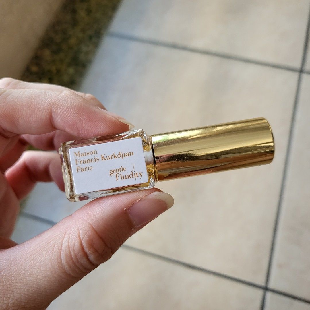 (mini perfume) mfk gentle fluidity gold 5ml, Beauty & Personal Care ...