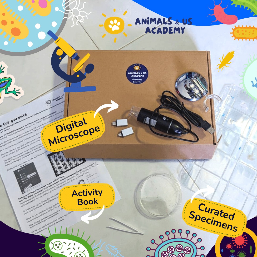 Microscopy Discovery Kit for Children - Explore the Wonders of the ...