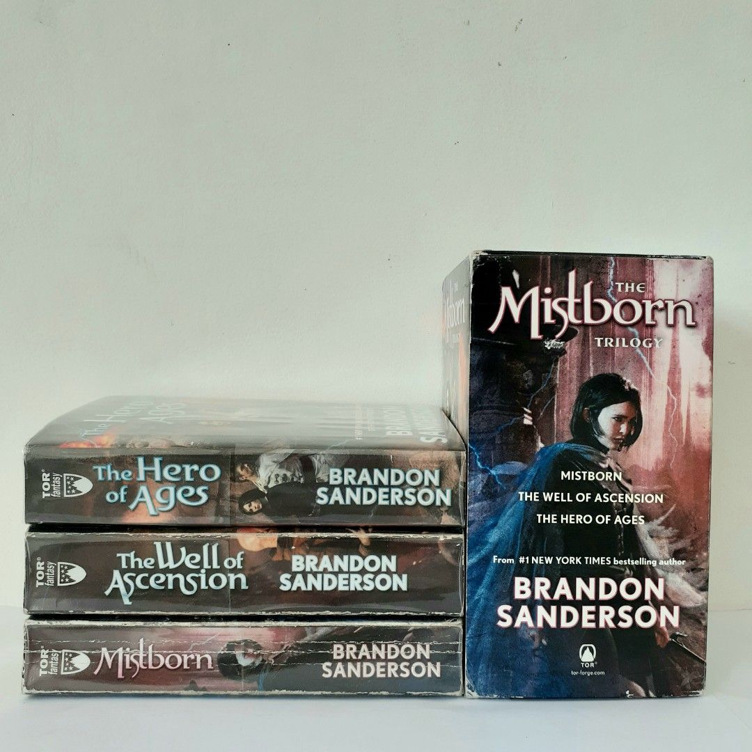 Mistborn Trilogy Boxed Set by Brandon Sanderson, Hobbies & Toys, Books ...