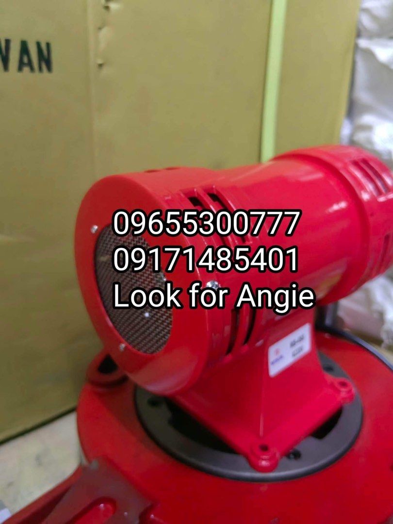 Motor Siren, Commercial & Industrial, Industrial Equipment on Carousell