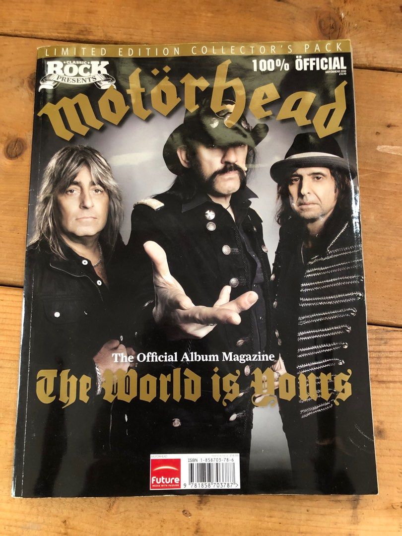 Motorhead Limited Edition Collectors Pack cd poster magazine, Hobbies ...