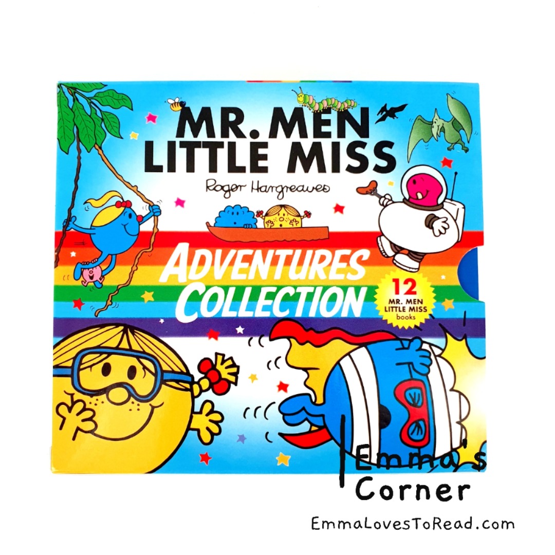 Mr. Men & Little Miss Adventures Collection 12 Books Box Set by Roger ...