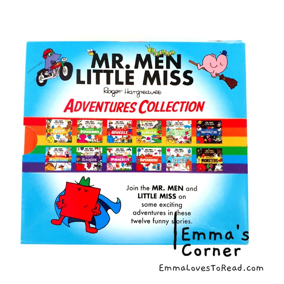Mr. Men & Little Miss Adventures Collection 12 Books Box Set by Roger ...