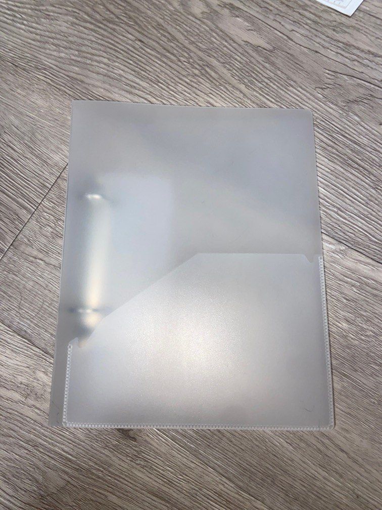Muji Authentic A5 paper Binder no defects, Hobbies & Toys, Stationery ...