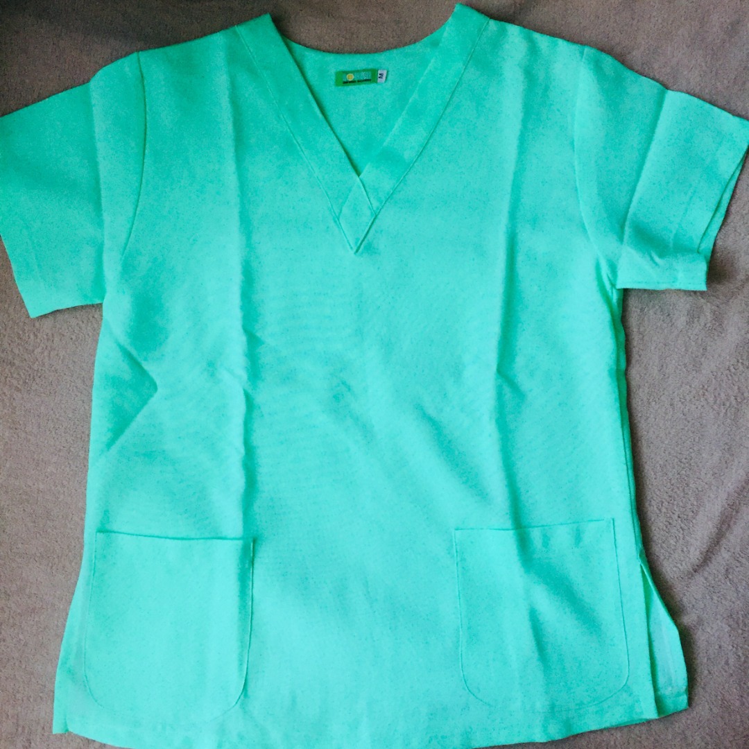 Neon Green Scrubs Pair, Women's Fashion, Dresses & Sets, Sets or ...