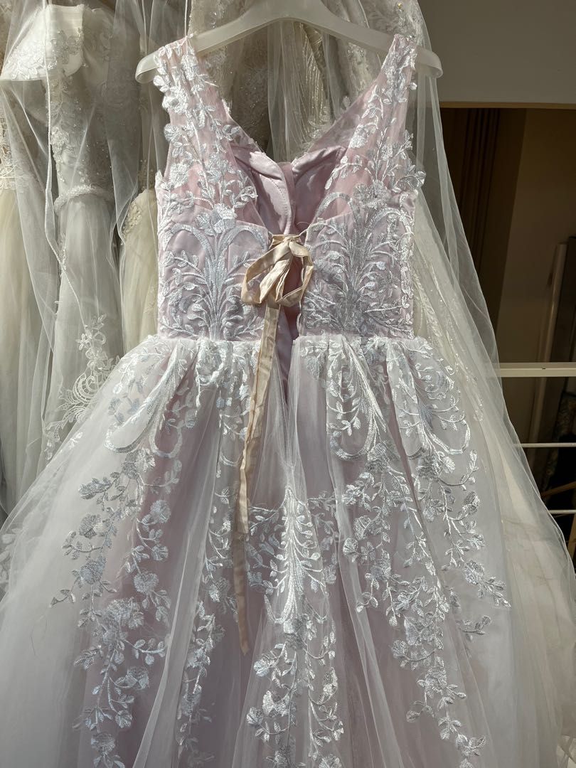 New baby pink ball gown bridal gown evening gown for sale, Women's ...