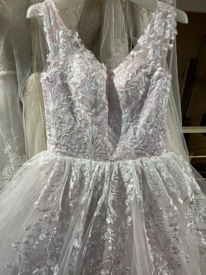 New baby pink ball gown bridal gown evening gown for sale, Women's ...