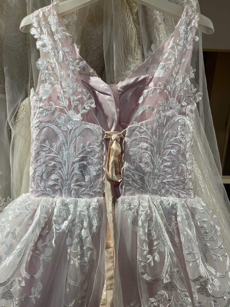 New baby pink ball gown bridal gown evening gown for sale, Women's ...