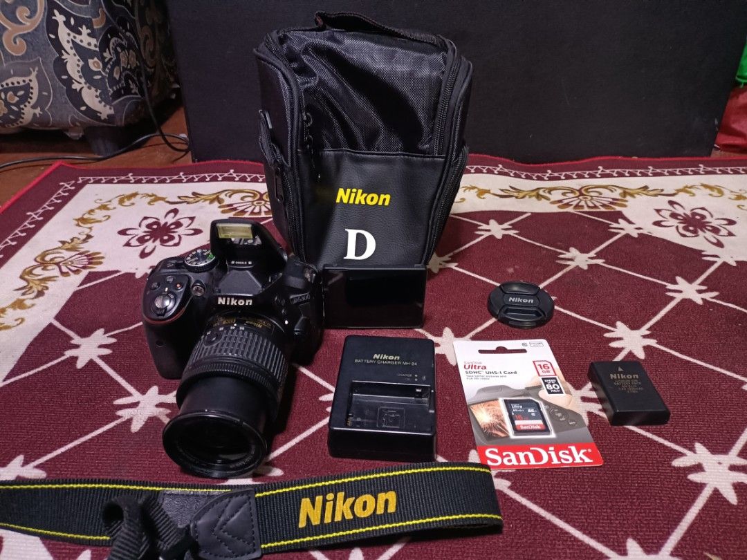 Nikon d5300 Wifi Flipscreen Vignette LCd Clear Image output with Lens ...