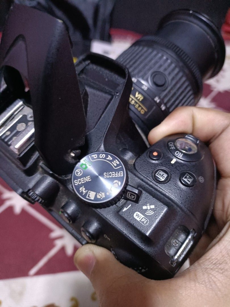 Nikon d5300 Wifi Flipscreen Vignette LCd Clear Image output with Lens ...