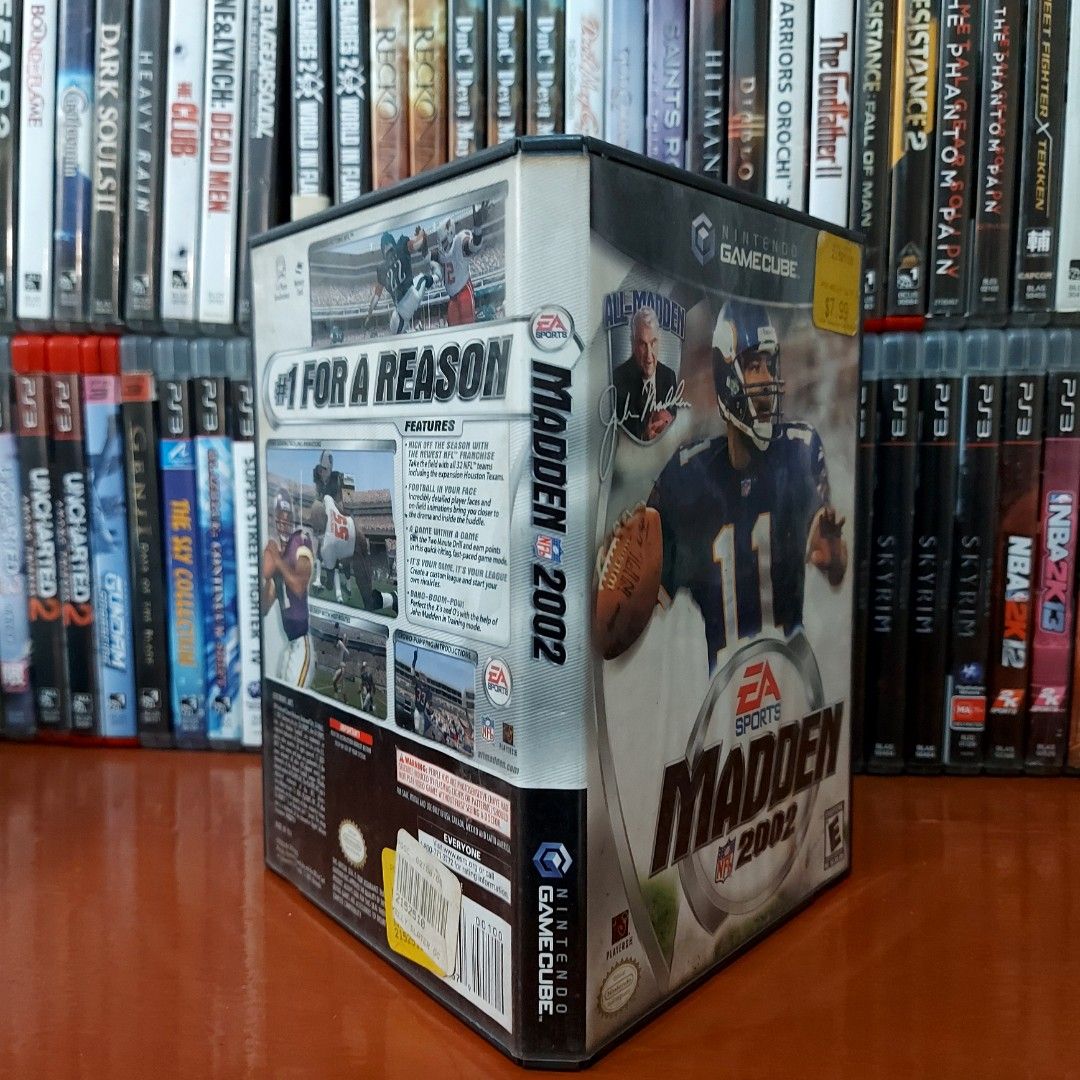 Nintendo Gamecube Games: Top Gun•Strike Force Bowling•EA Madden, Video ...