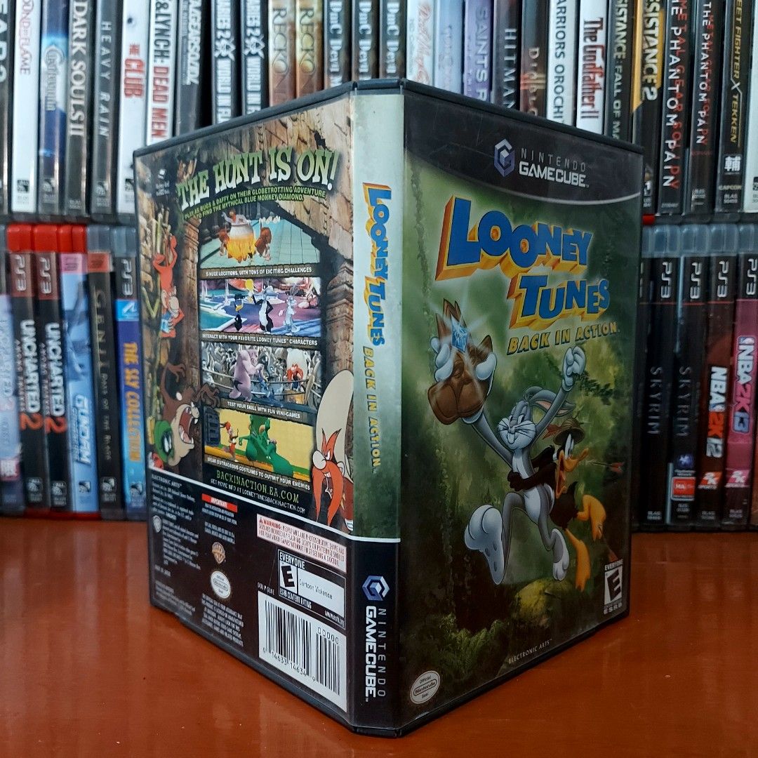 Nintendo Gamecube: SpongeBob•Midway Arcade•Time Splitters 2•Looney ...