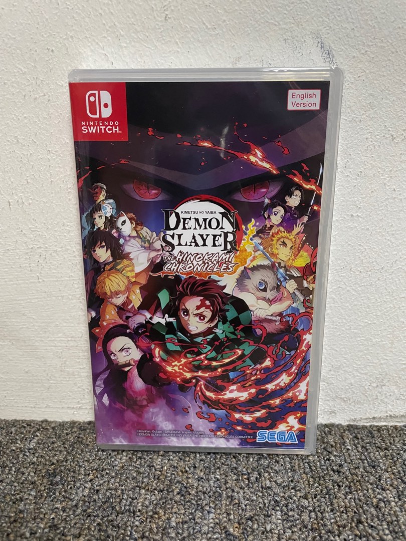 Nintendo Switch Demon Slayer, Video Gaming, Video Games, Nintendo on ...
