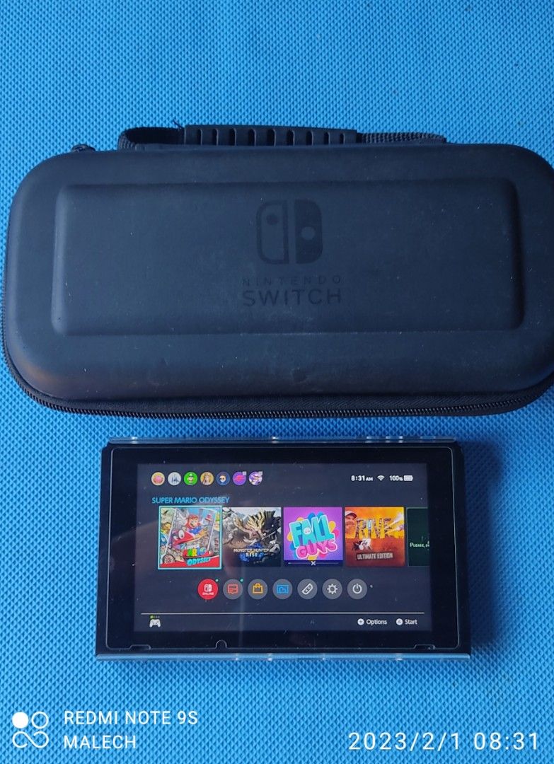 Nintendo Switch Tablet + Super Mario Odyssey Digital, Video Gaming ...