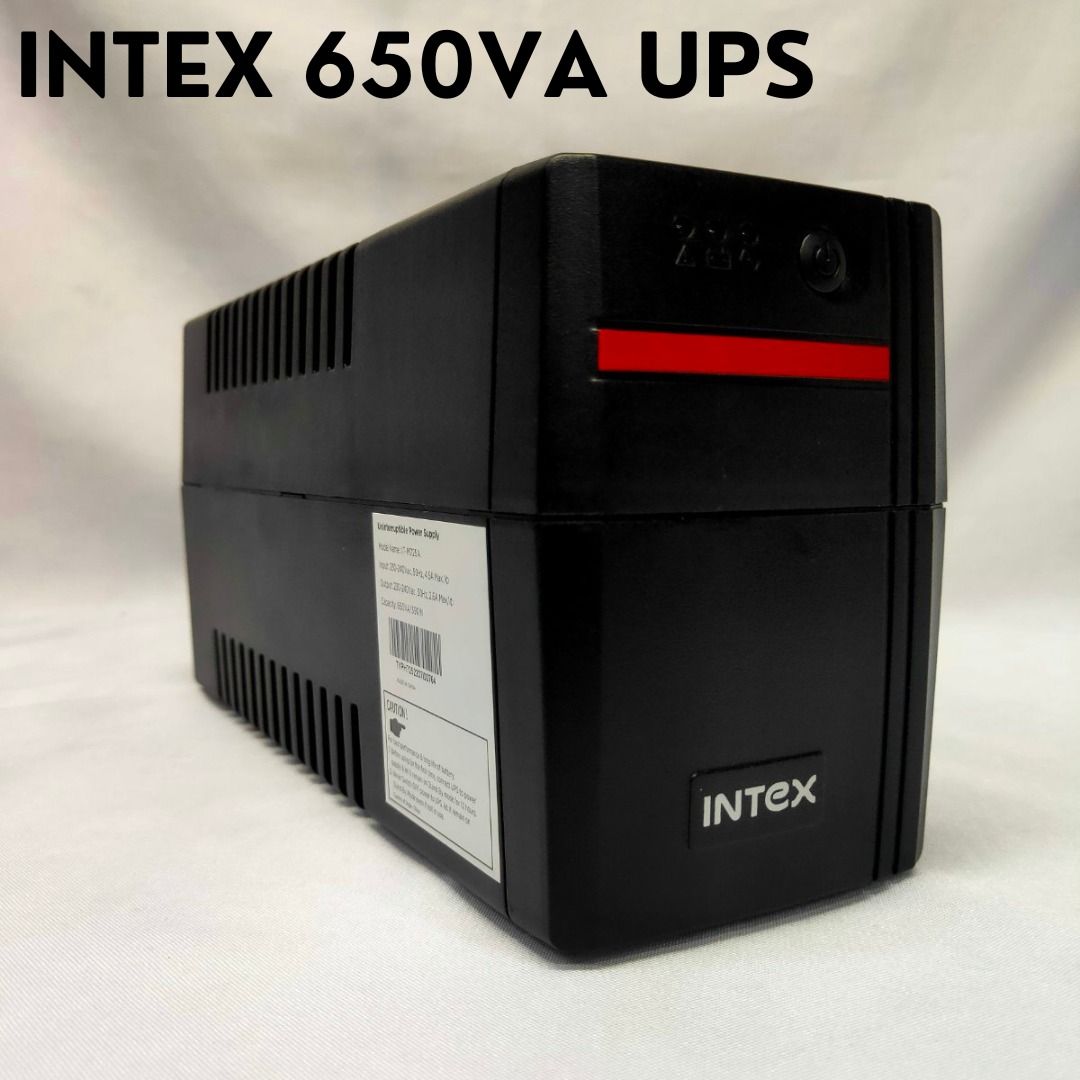 Intex 650VA IT-725A Uninterruptible Power Supply, Computers & Tech ...