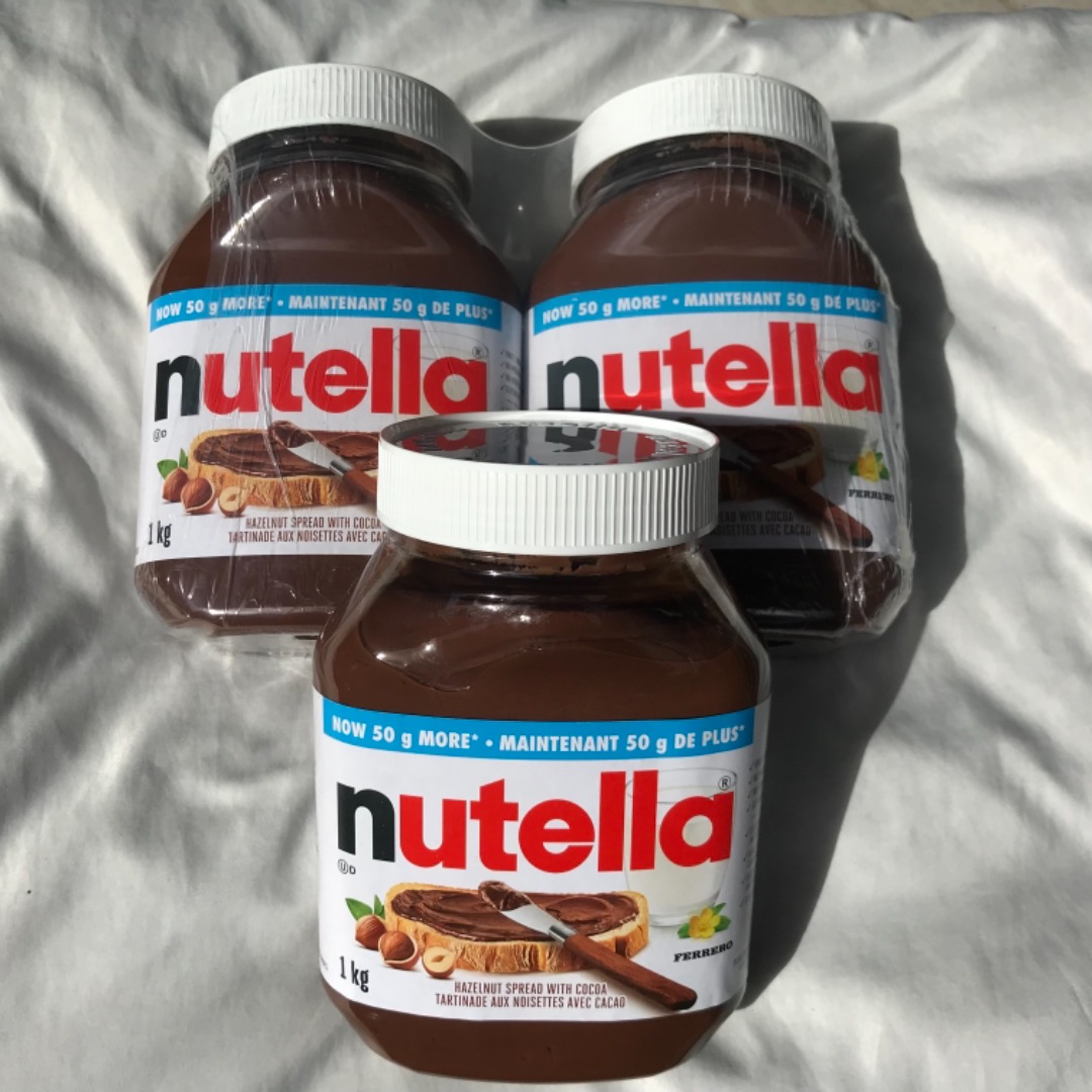 nutella spread, Food & Drinks, Other Food & Drinks on Carousell