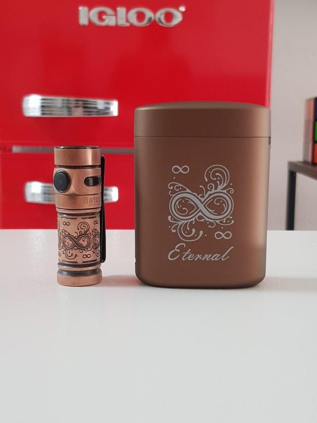 Olight Baton 3 Titanium / Copper Premium Edition Four Seasons & Eternal ...