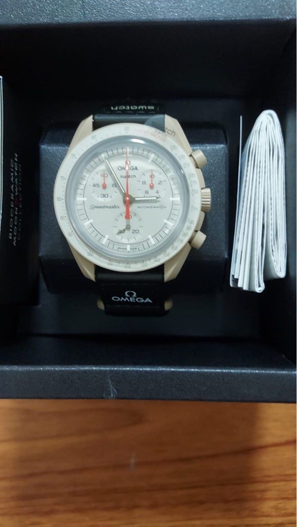 Omega x Swatch, Luxury, Watches on Carousell