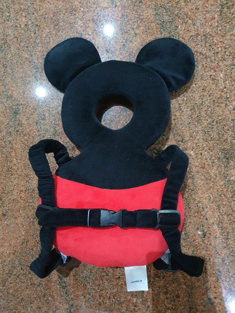 Original Disney Mickey Mouse baby backpack cushion / baby head ...