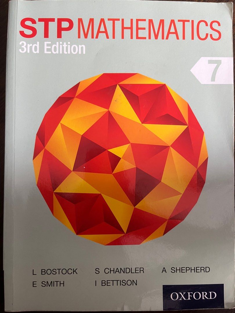Oxford stp mathematics 7 3rd edition, Hobbies & Toys, Books & Magazines ...