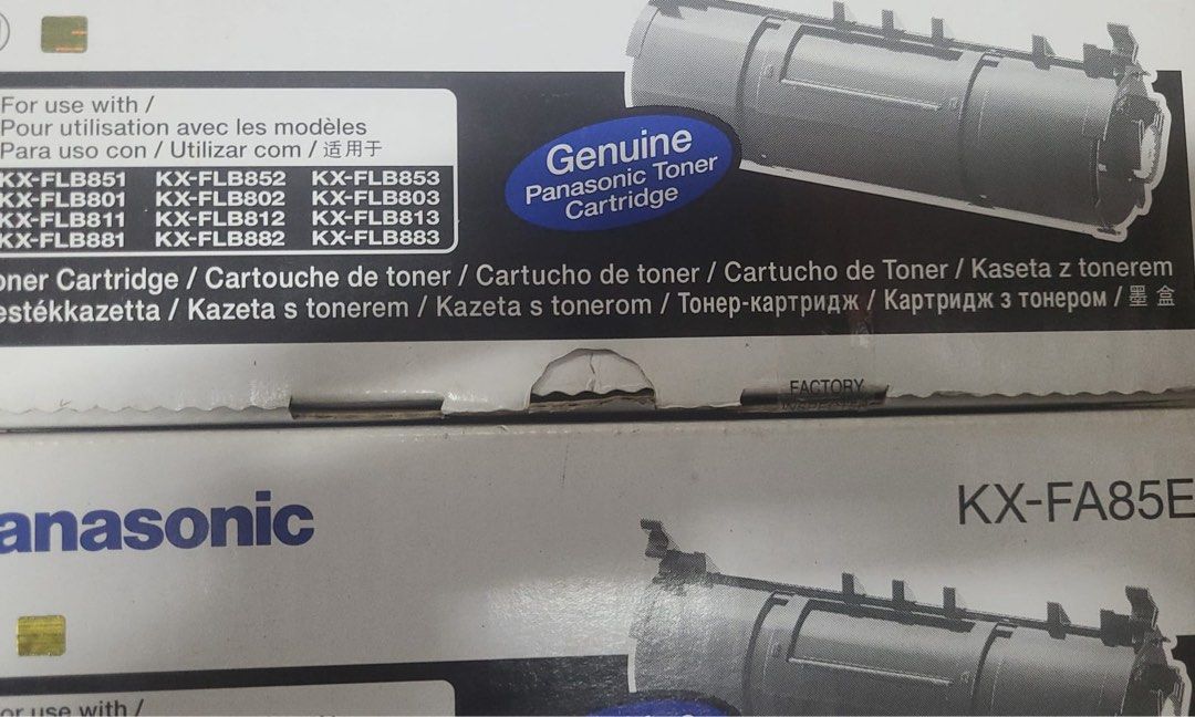 Panasonic toner cartridge, Computers & Tech, Printers, Scanners ...