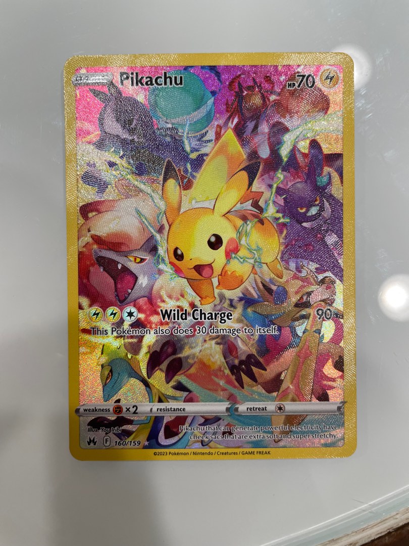 Pikachu SR, Hobbies & Toys, Toys & Games on Carousell