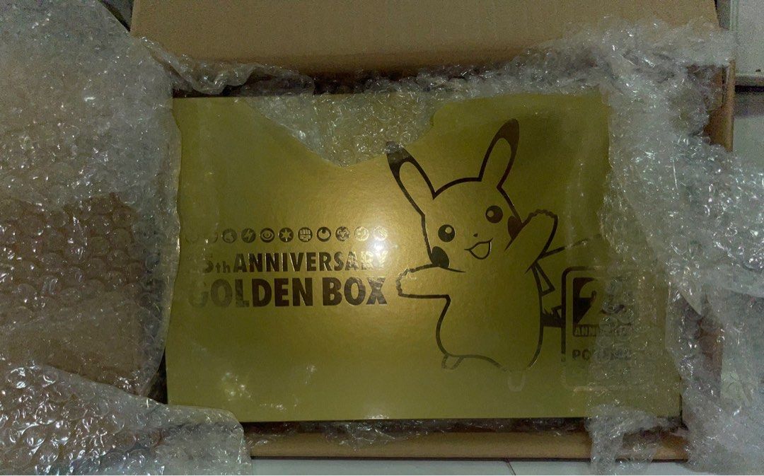 Pokemon Anniversary Golden Box Jap, Hobbies & Toys, Toys & Games on ...