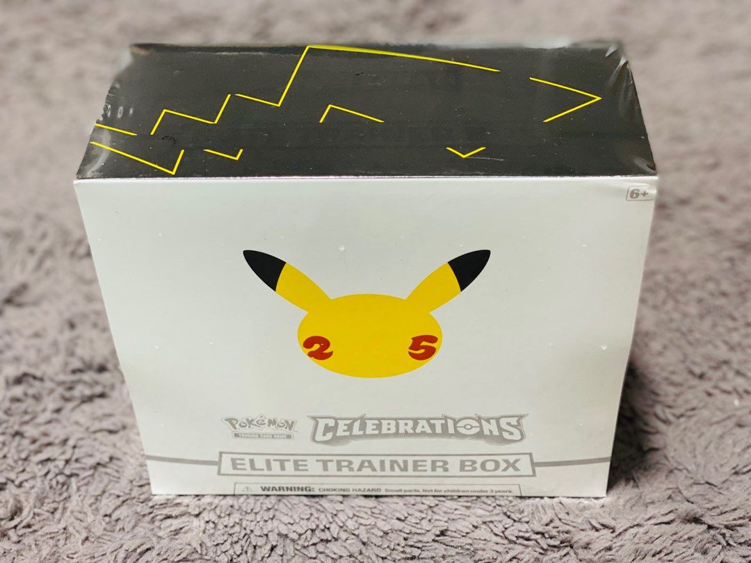 Reserve Pokemon celebrations etb, Hobbies & Toys, Toys & Games on Carousell