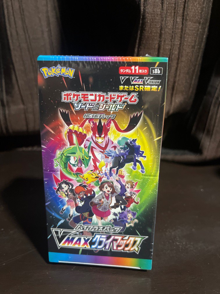 Pokemon tcg Japan vmax climax booster box, Hobbies & Toys, Toys & Games on Carousell
