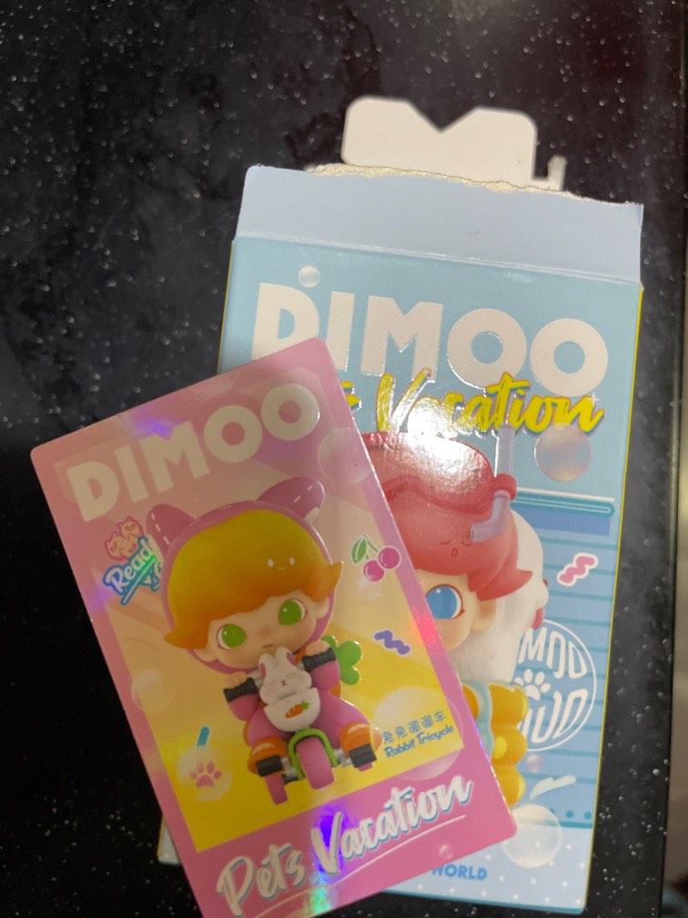 Pop mart Dimoo Pets Vacation, Hobbies & Toys, Toys & Games on Carousell