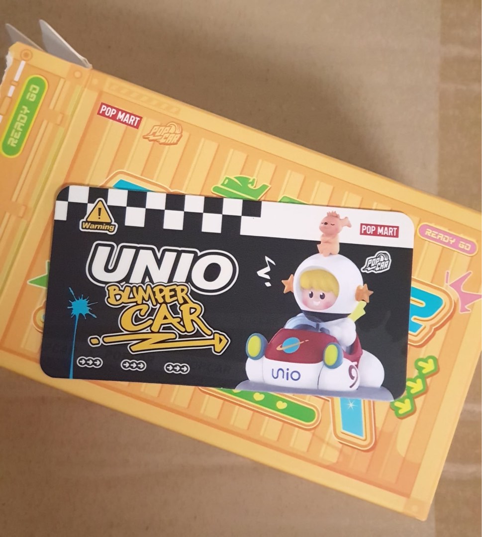 POPMART BUMPER CAR BLINDBOX, Hobbies & Toys, Toys & Games on Carousell