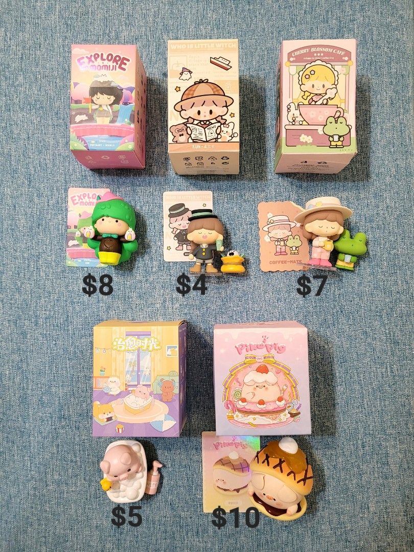 Popmart CLEARANCE Cheap! 52toys, f.un molinta, cinnamoroll, Nancy ...