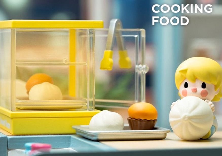 POPMART Sweet Bean 24/7 Convenience Store Cooking Food, Hobbies & Toys ...