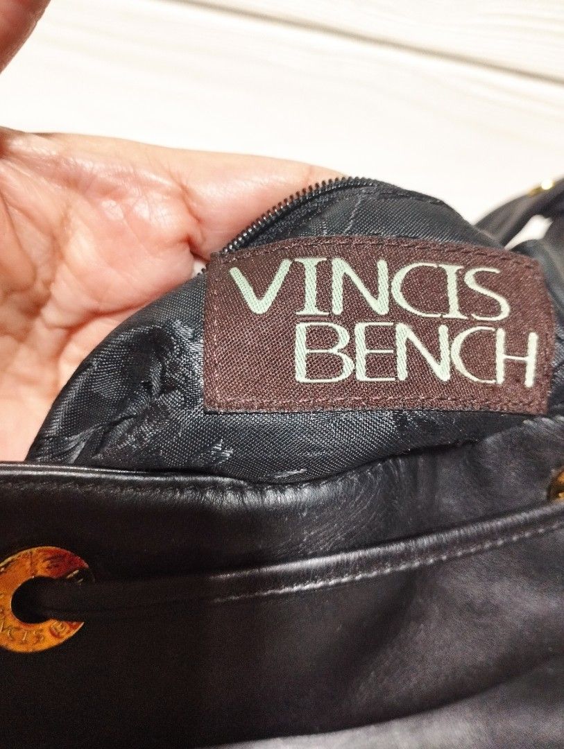 Pre-loved Original Vincis Bench Hobo Bag, Women's Fashion, Bags ...