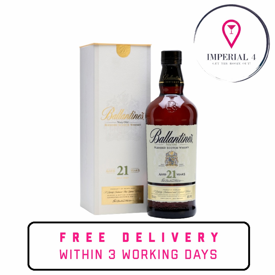 Ballantine's 21 Years - 700ML, Food & Drinks, Alcoholic Beverages on ...