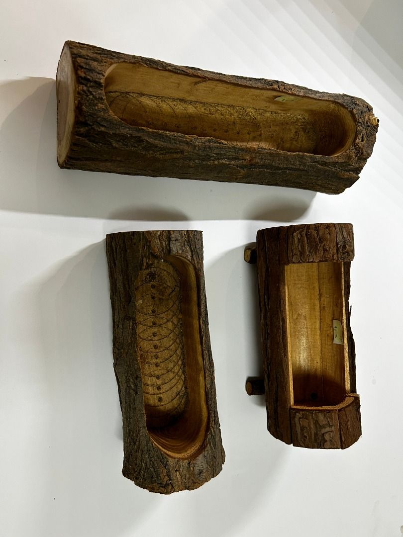 Primitive Hollowed Logs, Furniture & Home Living, Home Decor, Vases ...