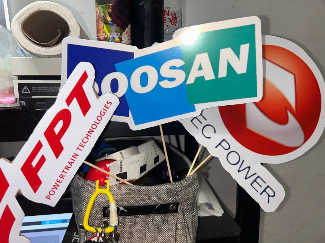 print on hard card props photobooth, Hobbies & Toys, Stationery & Craft ...