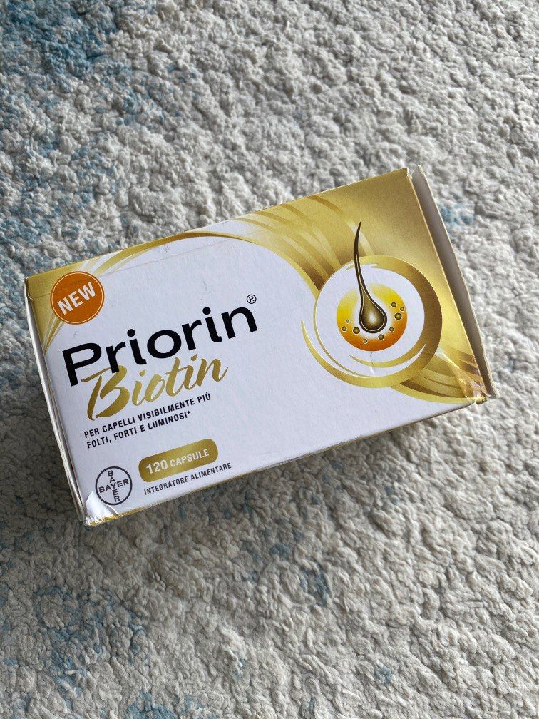 Priorin Biotin Hair Vit 90 Caps, Health & Nutrition, Health Supplements ...