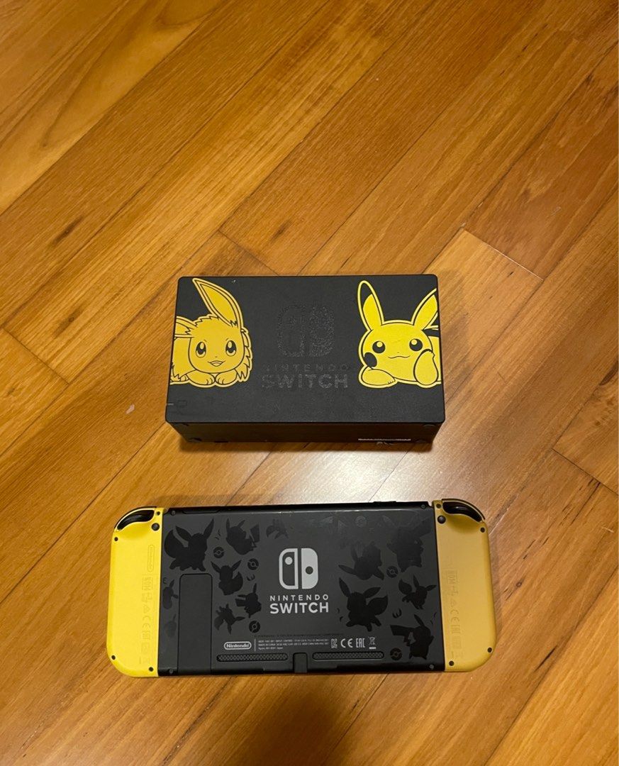 ⚡️RARE Nintendo Switch Pokemon Edition Pokémon Console Full Set, Video ...