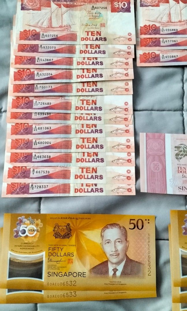 Rare old notes $50s and $10, Hobbies & Toys, Memorabilia & Collectibles ...