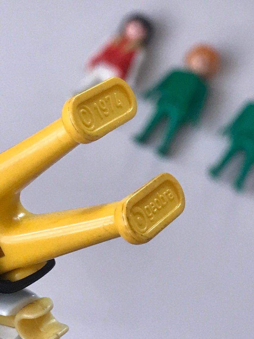 rare playmobil 1974 geobra figure vintage produksi awal orang man, Toys ...