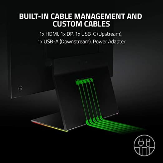 Razer Raptor 27" Gaming Monitor: WQHD (2560x1440) - IPS-Grade - 144Hz ...