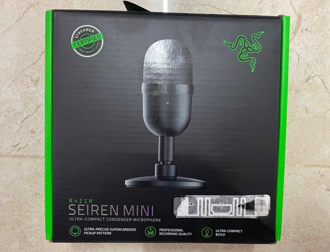 Razer Seiren Mini Microphone, Audio, Microphones on Carousell