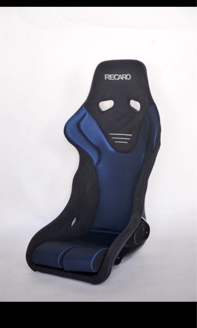 RECARO FULL BUCKET SEAT RS-G GK KAMUI X GLASS MESH FIA - BLACK X BLUE ...