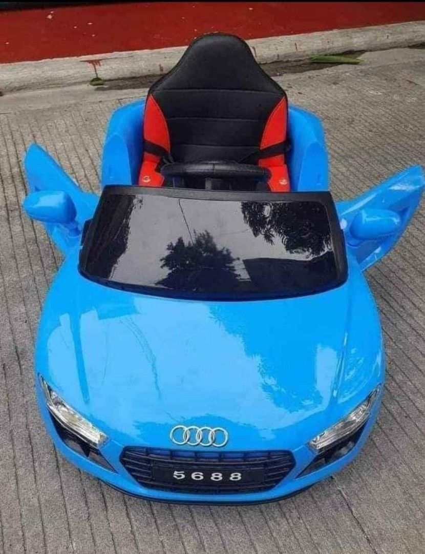 Rechargeable Audi Card for kids and toddlers leather seat, Hobbies ...