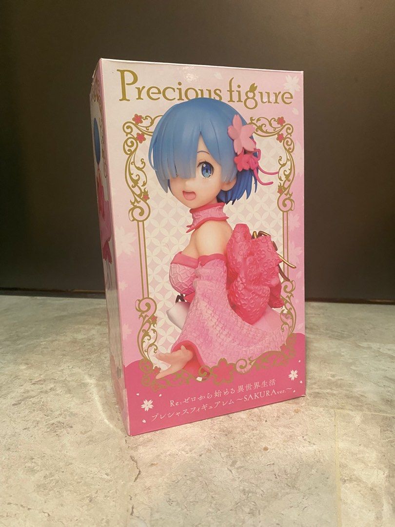 re:ZERO rem precious figure sakura ver., Hobbies & Toys, Toys & Games ...