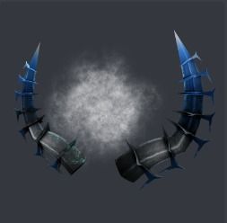 ROBLOX - LIMITED FROZEN HORNS OF THE FRIGID PLANES, Video Gaming ...