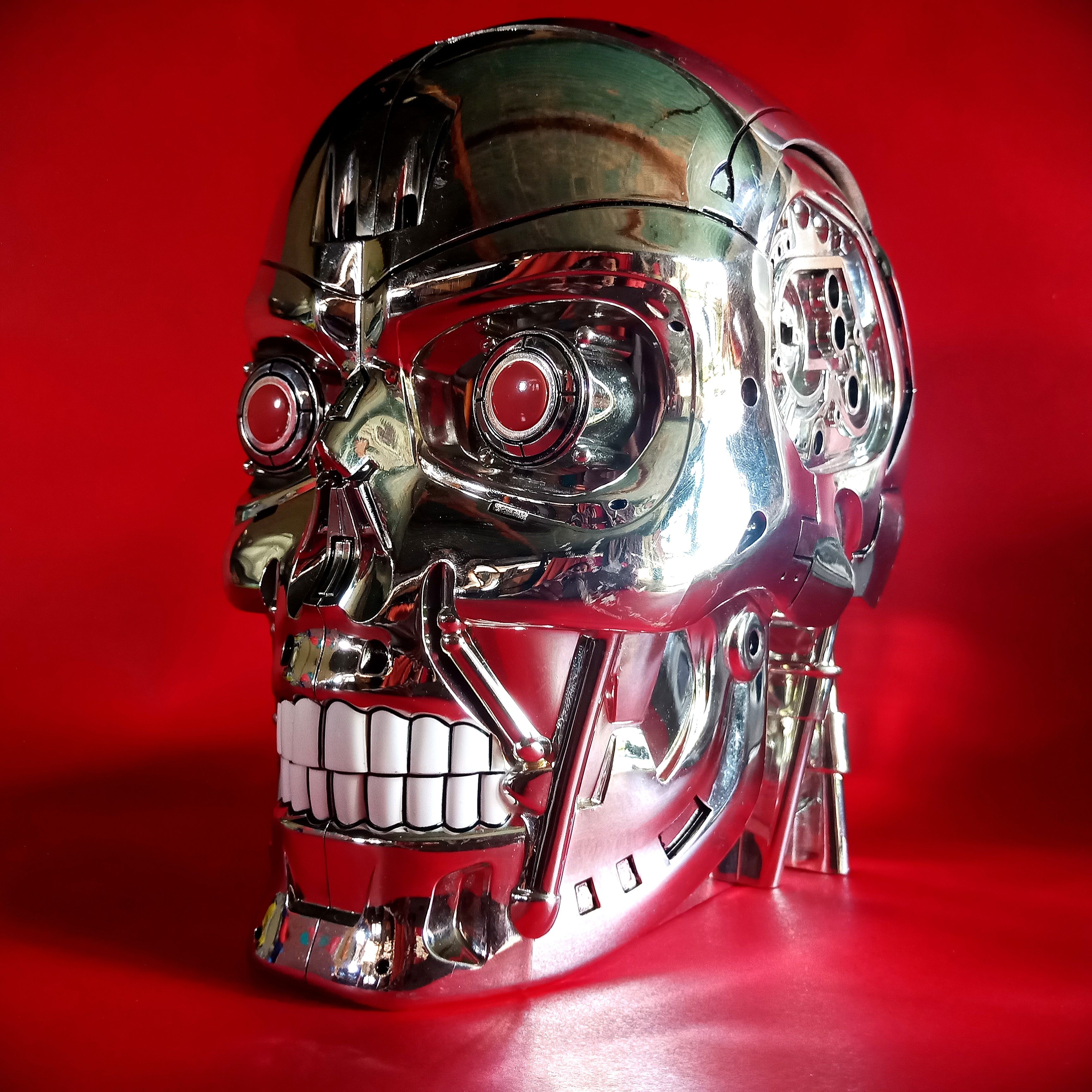 Robot terminator head bust container japan universal studios toy ...