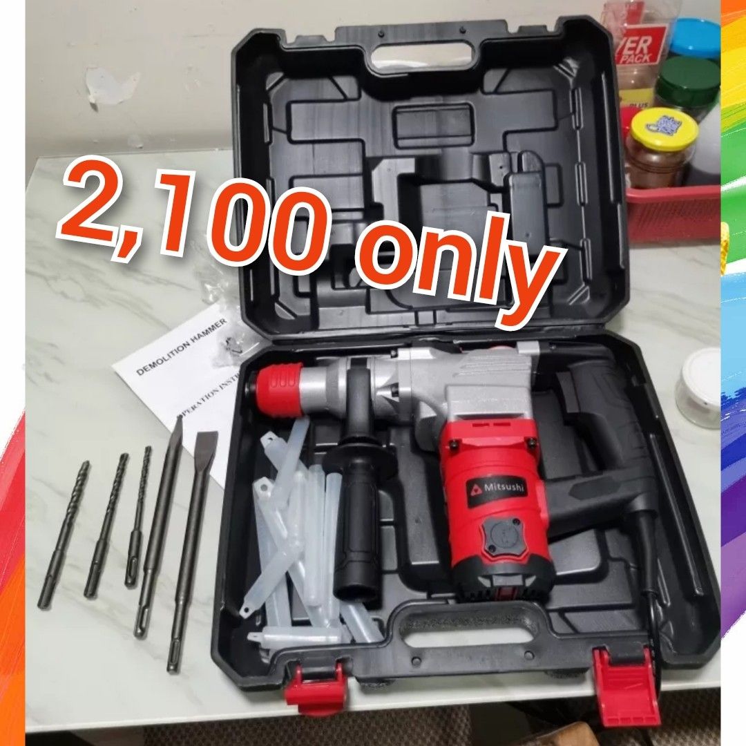 Rotary hammer chipping gun mitsushi, Commercial & Industrial ...