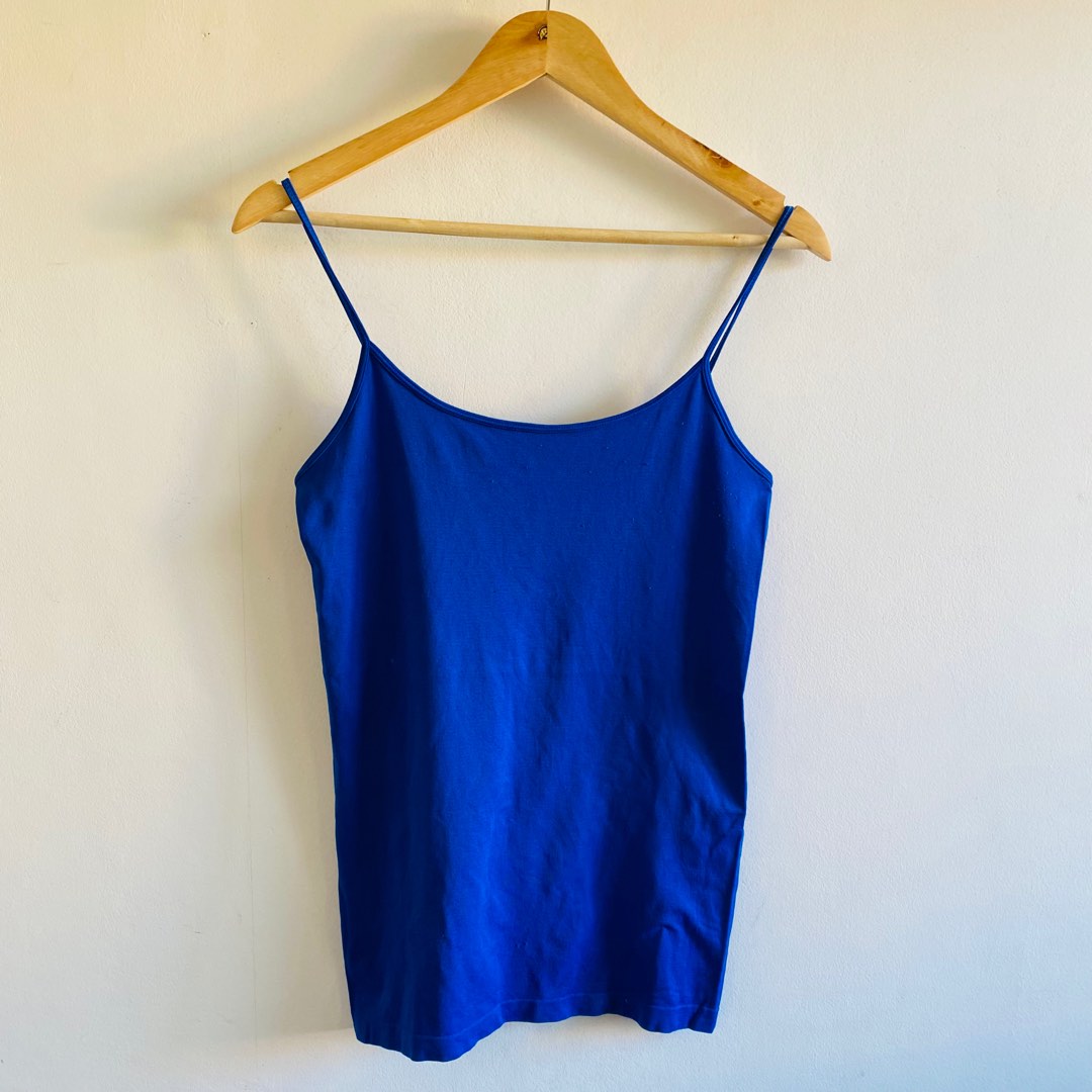 Royal Blue Tank Top, Women's Fashion, Tops, Sleeveless on Carousell